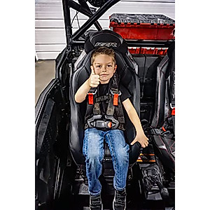 Mini Seat High Sides - Kids Seat for UTV Seats - Fits Polaris RZR, Can-Am X3 and Most Other Side by Side and After Market Seats (SEAT ONLY)