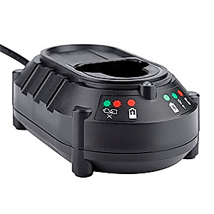 Replacement Charger for Makita, 10.8V 12V Lithium Battery Charger for Makita with LED Indicator DC10WA DF030D (US Plug)