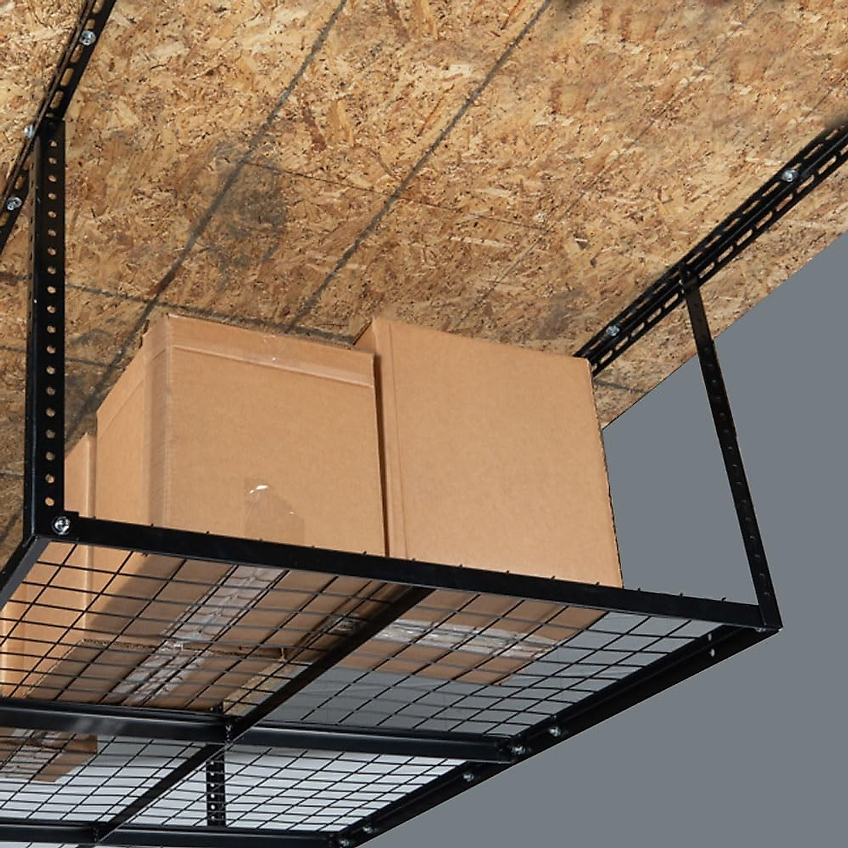 Titan Attachments Overhead Storage Rack 4' x 8' Adjustable Height