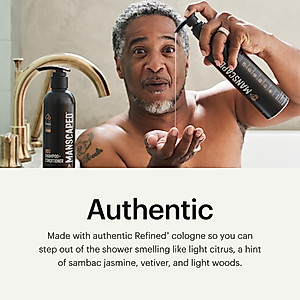 MANSCAPED® 2 In 1 Shampoo & Conditioner, UltraPremium Formula Infused with Sea Kelp, Coconut Water, Aloe for Nourishing and Hydrating Hair (16 oz), 2 Pack