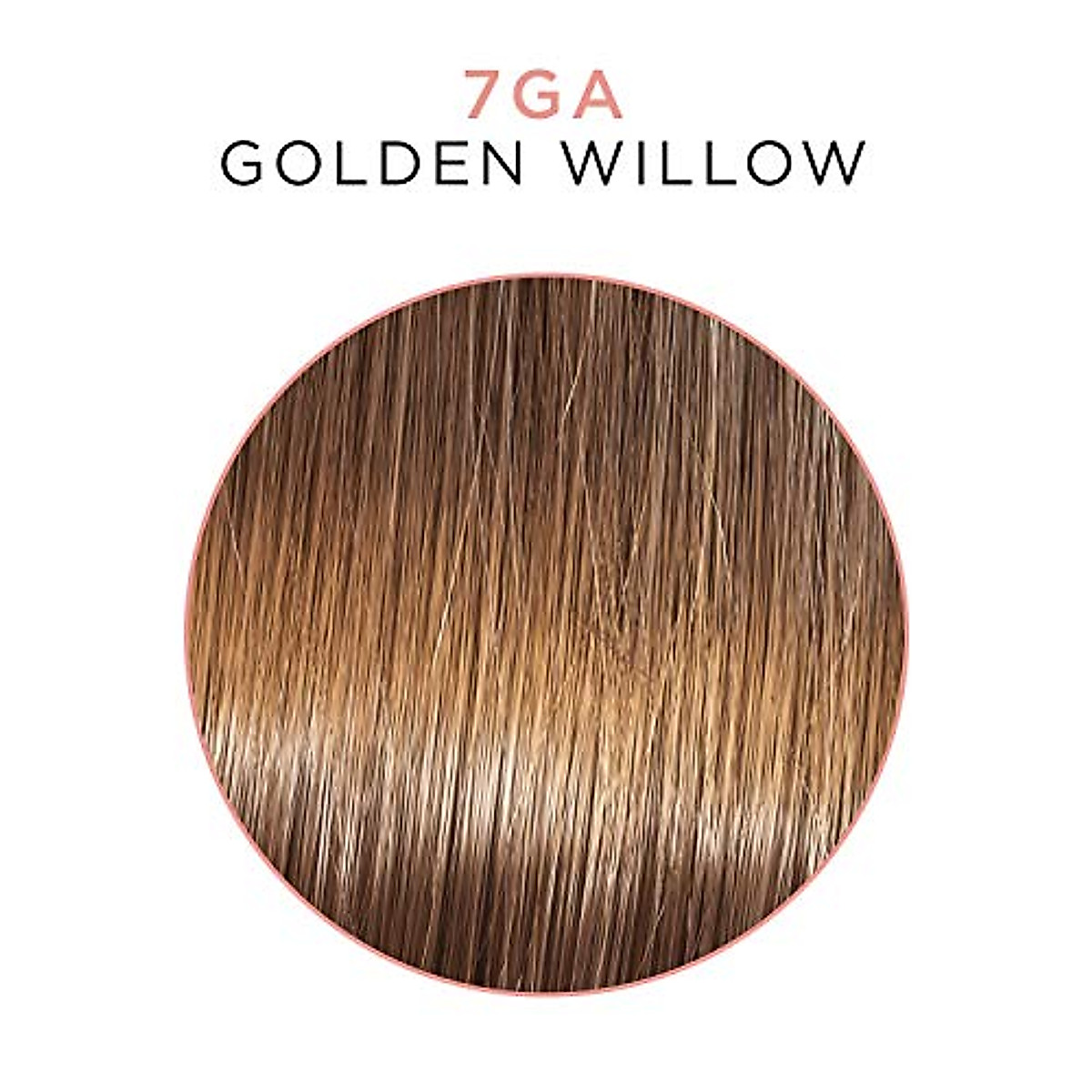 Clairol Professional TRUE COLOR Permanent Cream Hair Color 7GA Golden Willow, 2 oz.