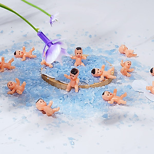 40 Pcs 1Mini Plastic Babies Party Baby Shower ice cube Game Decor Party Decorations