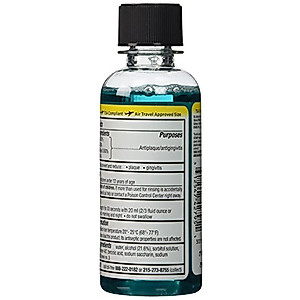 Listerine Cool Mint Antiseptic Mouthwash Travel Size 3.2 Ounces (Pack of 6)