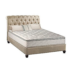 Continental Sleep Medium Mattress, Twin, beige