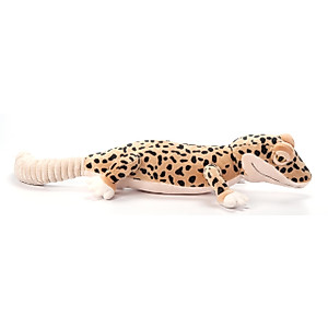 The Petting Zoo Leopard Gecko Stuffed Animal, Gifts for Kids, Wild Onez Zoo Animals, Leopard Gecko Plush Toy 24 inches