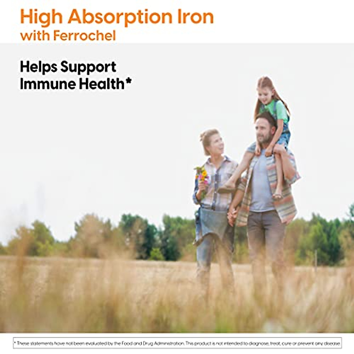 Doctor's Best High Absorption Iron with Ferrochel, Gentle on The Stomach, Immune Health, Blood Health, 27 mg