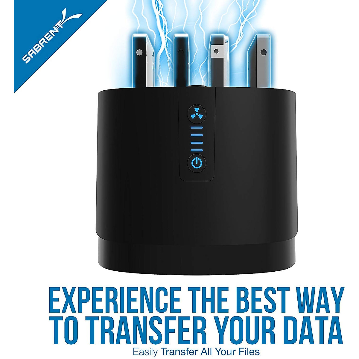 SABRENT USB 3.0 4 Bay 2.5” Hard Drive/SSD Docking Station with Fan (DS-4SSD)