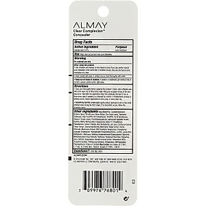 Almay Clear Complexion Concealer Corrector, Light [100], 0.18 oz (Pack of 2)