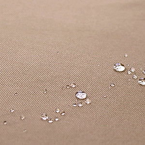 ULTCOVER Patio Deck Box Cover Waterproof for Outdoor Rectangular Resin Storage Box 80-116 Gallon, 52L x 22W x 24H inch Black