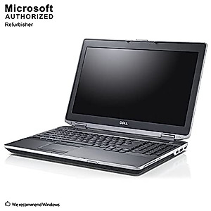 Dell Latitude E6530 15.6in Notebook Intel Core I7-3520M up to 3.6G,DVD,8G RAM,240G SSD,USB 3.0,VGA,HDMI,Win 10 Pro 64 Bit,Multi-Language Support English/Spanish (Renewed)