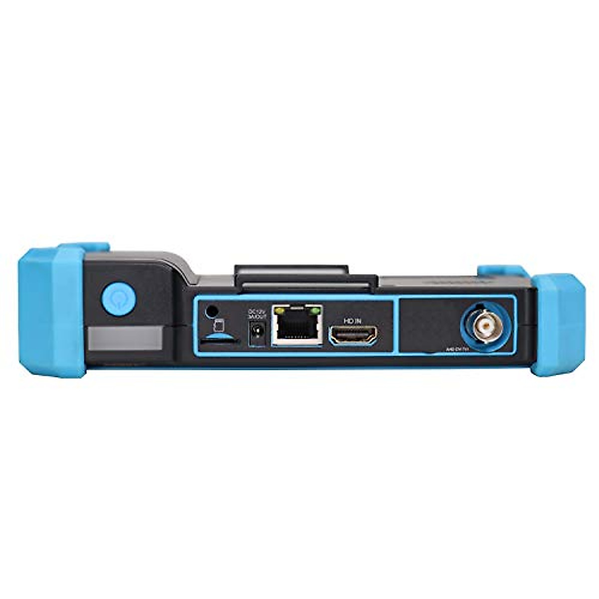EVERSECU CCTV IP Camera Tester Monitor, 8MP AHD CVI TVI CVBS IP Camera Test 4K HD Display Video Monitor 5inch IPS Touch Screen IPC Tester Support POE PTZ WiFi RS485 HDMI & VGA Input DC12V Output