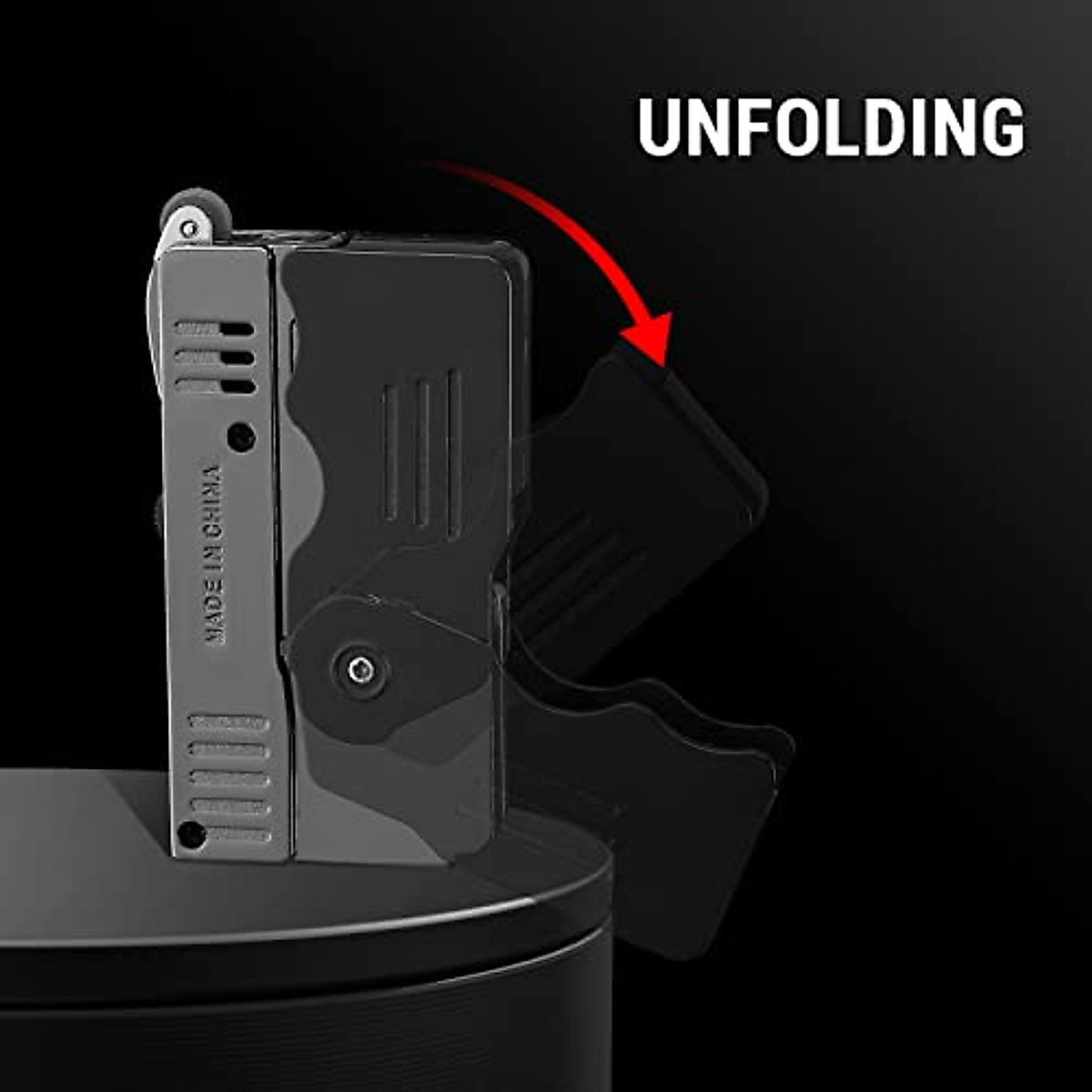 Morisk Torch Lighter Switchable Soft / Jet Flame, Butane Pipe Lighter Refillable with Lockable Function, Cool Foldable Lighters Unique Gift for Men(Butane Not Included)