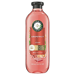 Herbal Essences Biorenew White Grapefruit & Mosa Mint Naked Volume Shampoo, 13.5 Fl Oz (Pack of 6)