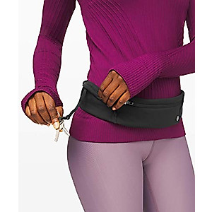 Lululemon Fast and Free Run Belt (Black, Size S/M)