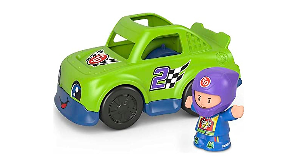 Fisher-Price Little People Race Car for Toddlers & Preschool Kids