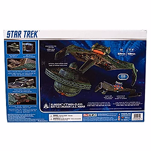 Polar Lights Star Trek Klingon K’t’inga 2T 1:135 Scale Model Kit