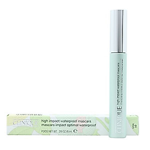 Clinique High Impact Water Proof Mascara for Women, Black, 0.28 Ounce