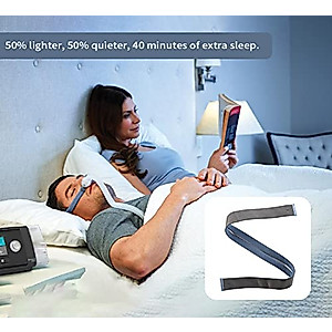 Replacement Headgear Strap for ResMed AirFit P10™ Nasal Pillow CPAP Mask - Secure Fit, Comfortable, and Durable | Pack of Two Straps with Four Adjustment Clips