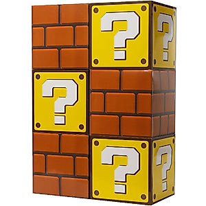SUYEPER 6PCS Big Party Boxes For Children Birthday Party Question Boxes and Brick Boxes Party Game Party Favor Props Boxes (11.8 x 11.8 Inch)
