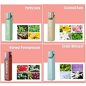 ANEFOSE Lusty Pheromone Perfume, Pheromone Seduction Perfume, Pheromone Perfume for Women Attract Men, Natural Roll-on Pheromone Infused Essential Oil Perfume Cologne (ALL 8 Fragrances)