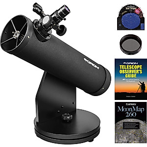Orion SkyScanner BL102mm Tabletop Reflector Telescope Kit for Adults & Families - Compact, Portable Telescope Kit with Eyepieces, Moon Filter & More