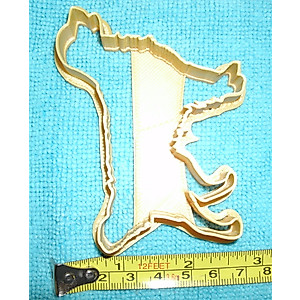 GOLDEN RETRIEVER OUTLINE DOG BREED FRIENDLY FAMILY PET COOKIE CUTTER MADE IN USA PR626