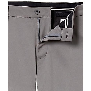 Amazon Essentials Men's Classic-Fit Stretch Golf Pant (Available in Big & Tall), Grey, 42W x 30L