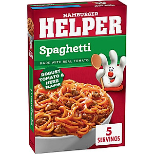 Hamburger Helper Spaghetti Pasta, 6.6 Ounces, 12 per Case