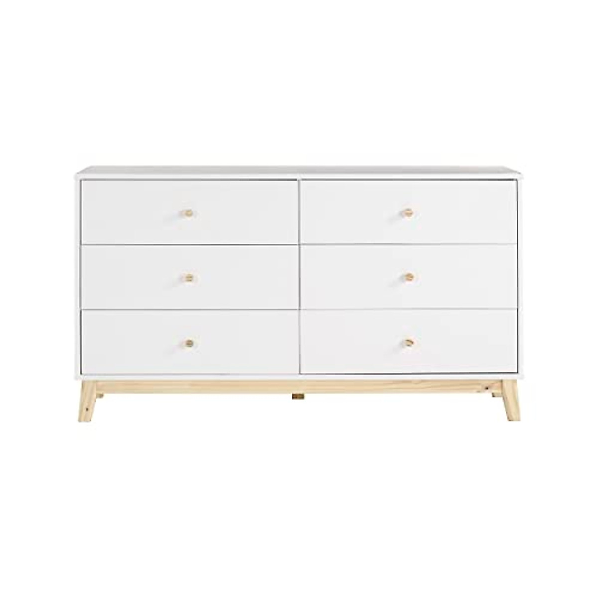 Alaterre Furniture MOD 60" W 6-Drawer Double Dresser
