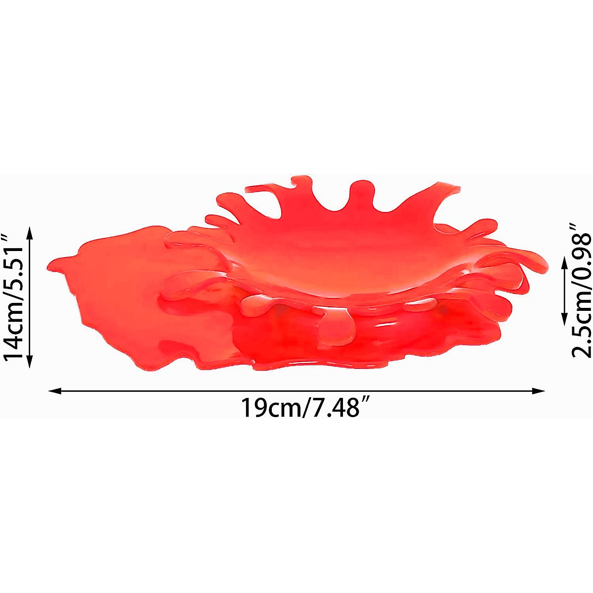 Spoon Rest Holder Coaster Silicone Ketchup Shape Cup Holders Splash Kitchen Cooking Spoon Rest Creative Cooking Utensil Red