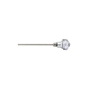 Nitrip RTD PT100 Temperature Sensor Probe 1/2" 201 Stainless Steel NPT Thread Thermocouple Terminal Head(200mm)