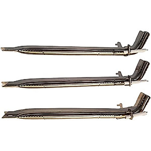 Outdoor Bazaar Replacement Kit for 3-Burner Walmart Expert Grill, Set of 3 Stainless Steel Heat Plates and Three Stainless Steel Burners