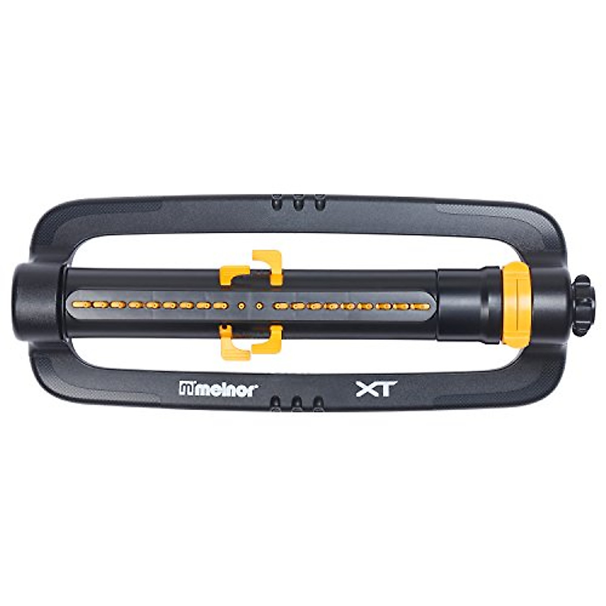 Melnor 65074-AMZ XT Turbo Oscillating Sprinkler with 2-Way Adjustment and QuickConnect Product Adapter Set, Amazon Bundle