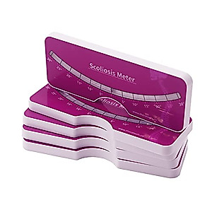 Portable Scoliosis Meter 0‑30° Scoliometer Measuring and Testing Meter Back Spine Diagnosis