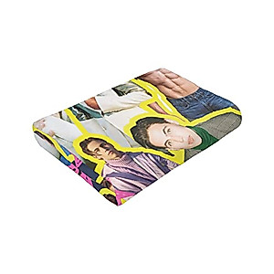 Blanket Tanner Buchanan Soft and Comfortable Warm Fleece Blanket for Sofa,Office Bed car Camp Couch Cozy Plush Throw Blankets Beach Blankets