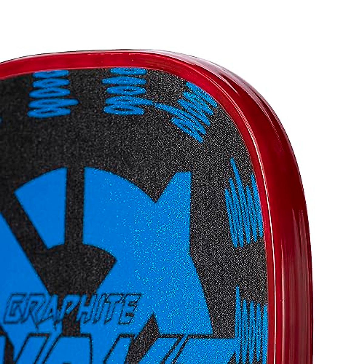 Onix Graphite Evoke Tear Drop Pickleball Paddle Features Tear Drop Shape, Polypropylene Core, and Graphite Face, Blue