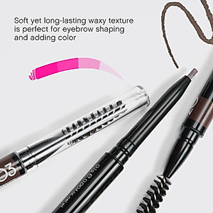 Vivienne Sabo Paris - Automatic Eyebrow Pencil Brow Arcade, Chestnut (Shade 03), Natural Looking Brows, All Day Wear, Cruelty Free