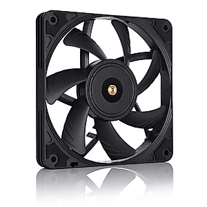 Noctua NF-A12x15 PWM chromax.Black.swap, Premium Quiet Slim Fan, 4-Pin (120x15mm, Black)