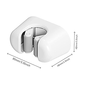 BEZOX Broom Holder, 3 PCS Wall Mount Mop Organizer Gripper, Self-adhesive Cleaning Suppliers Hanger Stands Rack for Bathroom, Kitchen, Garden, Garage Organization Storage