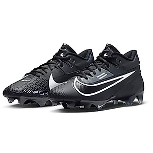 Nike Vapor Edge Elite 360 2 DA5457-010 Black-White-Dark Smoke Grey Men's Football Cleats 14 US