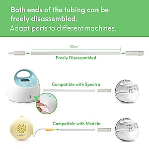 LOZAEVE Baby CaraCups Wearable Milk Collection, Portable Hands Free Breast Milk Collection Cup Set, Compatible with for Spectra S1 / S2, Medelaa, Lansinohh, 99.9% Separable Electric Breast Pumps, 2PC