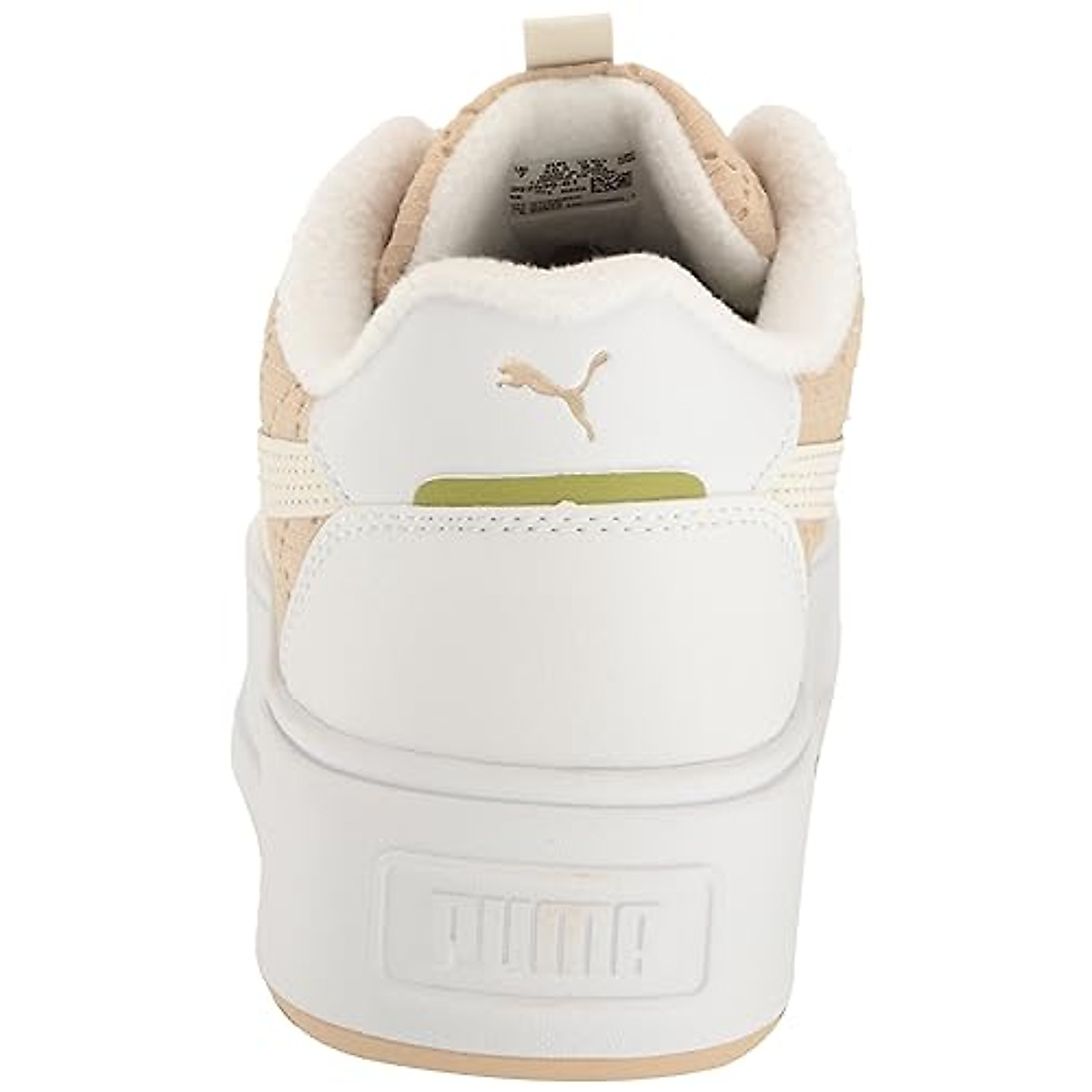 PUMA Women's Karmen Rebelle Van Life Sneaker, Granola-Alpine Snow White, 10