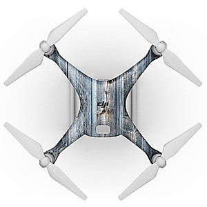 Design Skinz Design Skinz Vertical Planks of Wood Full-Body Wrap Decal Skin-Kit Compatible with The Drone DJI Mavic Air
