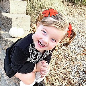 80 PCS Boutique Grosgrain Ribbon Pinwheel 3" Hair Bows Alligator Clips For Babies Toddlers Teens