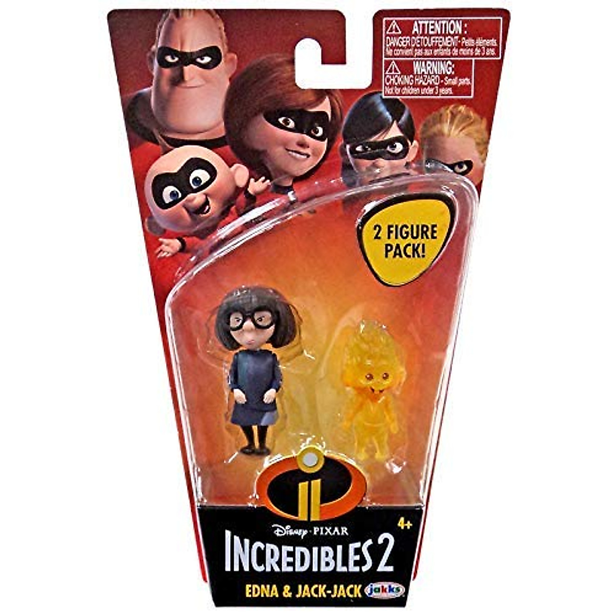 The Incredibles 2 Edna & Fire Jack-Jack Action Figures