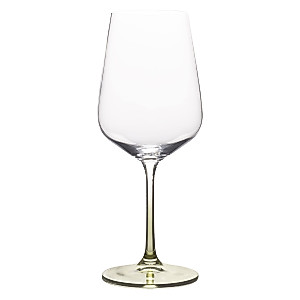 Mikasa Gianna Ombre Set of 4 White Wine Glasses, 15.25-Ounce, Sage