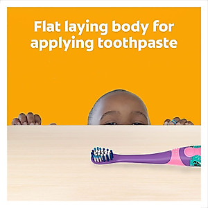 Colgate Barbie Kids Battery Powered Toothbrush, Assorted Colors