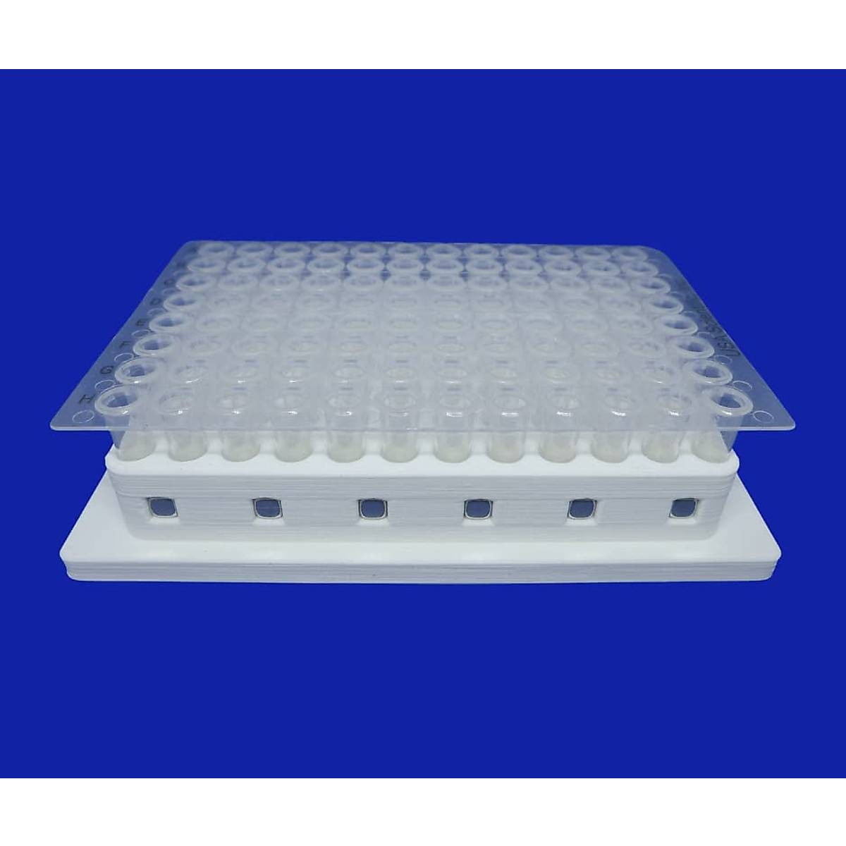 Magnetic Rack Separator for DNA, RNA or Protein Purification, Made in 96 Wells Format (SBS Footprint)
