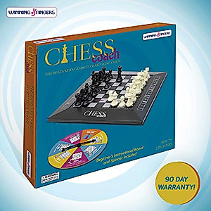 Chess Set for Kids and Adults | Beginners Chess Game with Step-by-Step Teaching Guide | Learning Chess Board Game for Boys and Girls Chess for Kids Ages 7 Plus