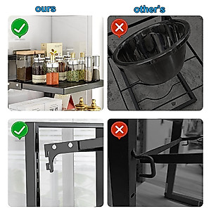 Pots And Pans Organizer for Cabinet.3-Tiers Heavy-Duty Pot and Pan Rack for Kitchen Organization, Height Adjustable and Space Saving Pot Organizer football Valentine's Day President's Day Gift